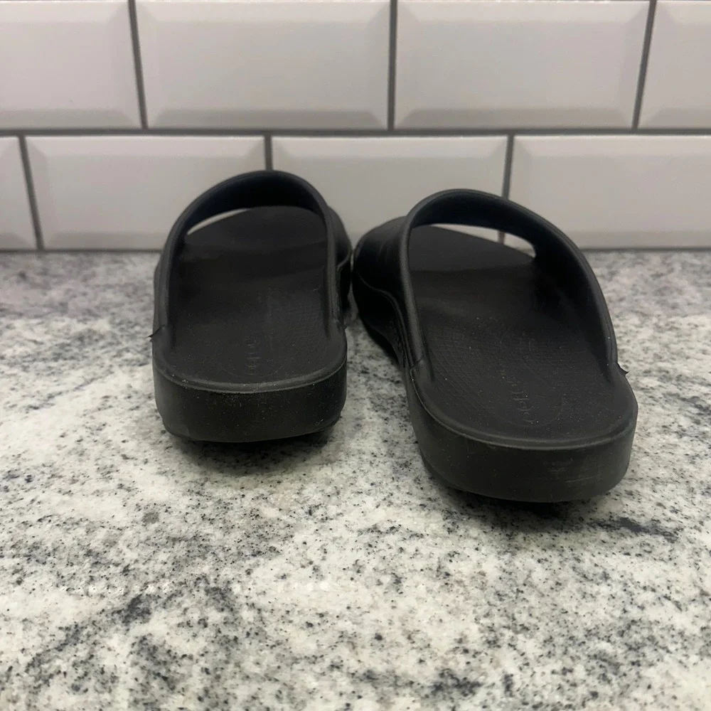 OOFOS | Shoes | Oofos Women 8 Ooahh Slide Sandal Black Recovery Oofoam ...